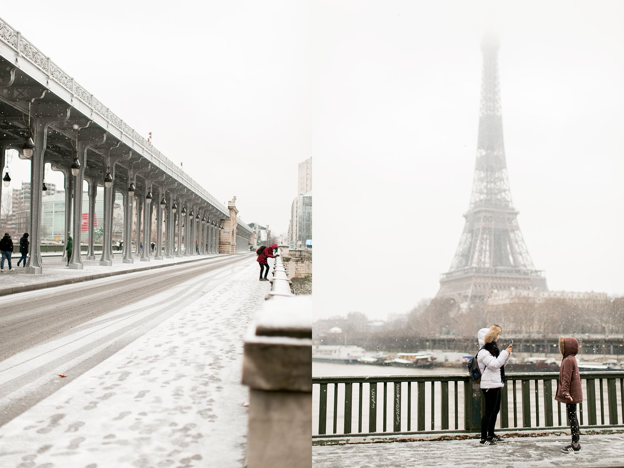 Snow in Paris! The Most Magical Time of the Year in the City of Love ...