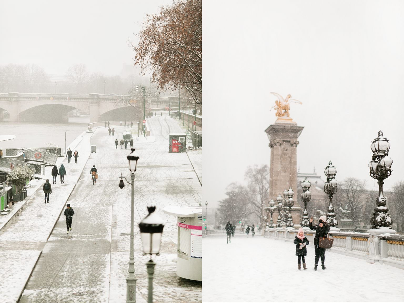 Snow in Paris! The Most Magical Time of the Year in the City of Love ...